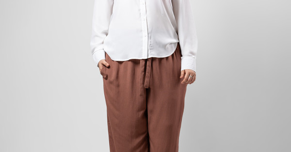 Palazzo Pant – Brown | Comfortable & Stylish Women's Wear – Dlook Sri Lanka