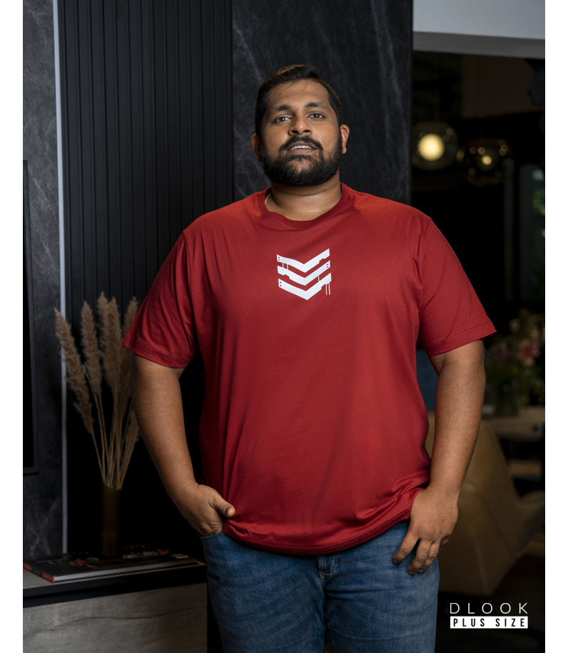 Men’s Plus-Size Graphic T-Shirt | Stylish & Comfortable | DLOOK