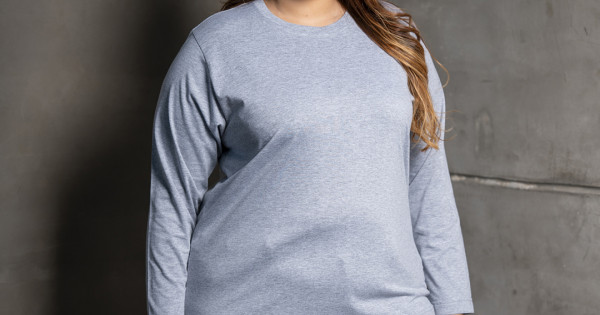 Women’s Ash Long Sleeve T-Shirt | Comfortable & Casual – Dlook Sri Lanka