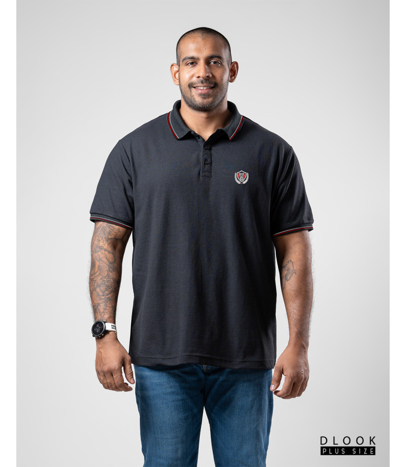 Buy Plus Size Polo T-Shirt Online, Comfortable & Stylish Polo – DLOOK